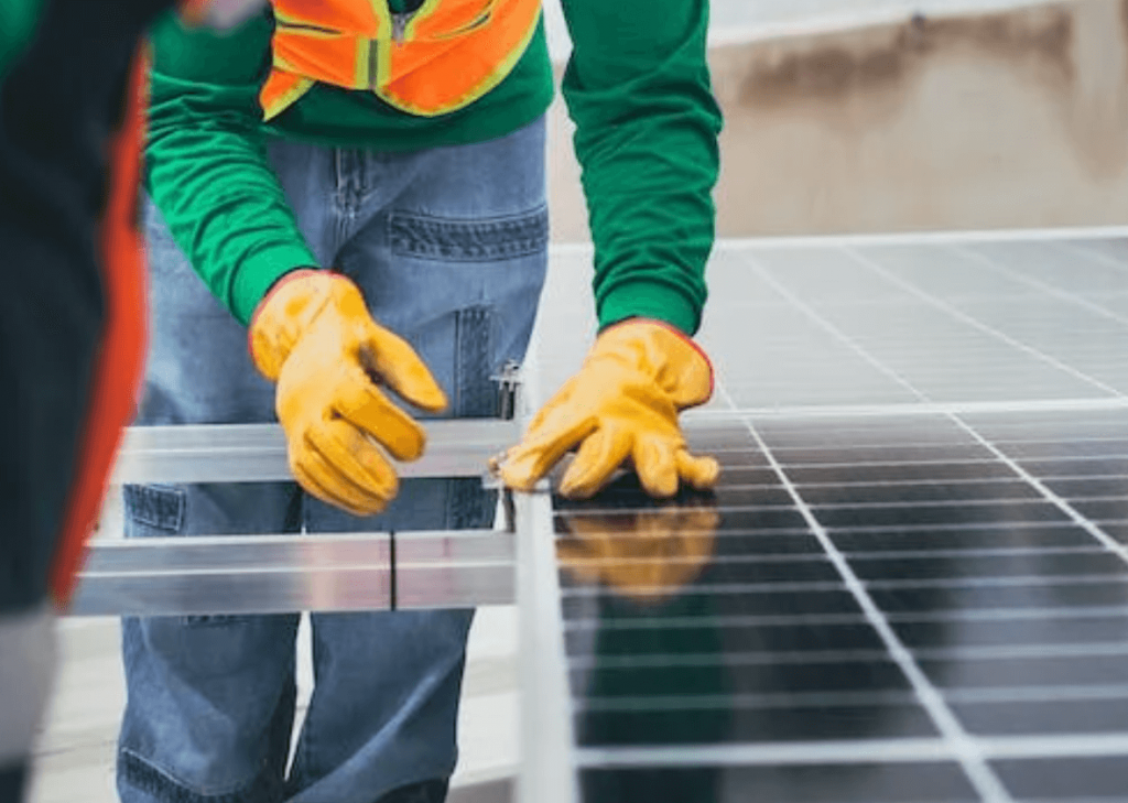 replacing old solar panels